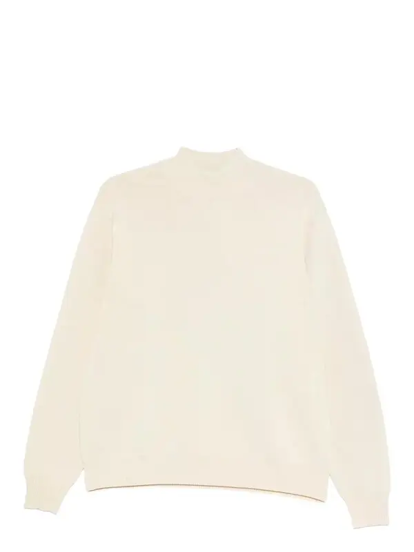 CARRER Crew-neck Sweater - Neutrals