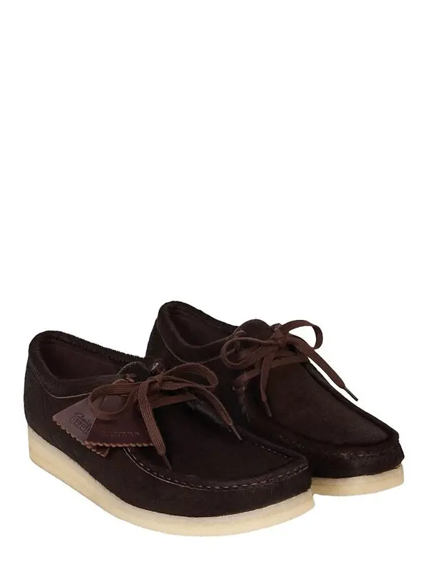 Sandro X Clarks Originals Wallabee Loafers - Chocolate