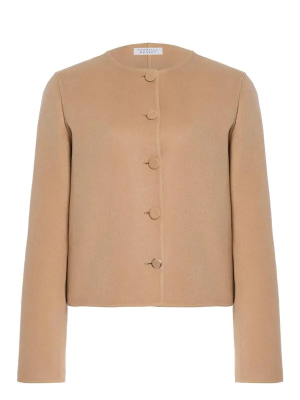 Gabriela Hearst Larring Jacket - Neutral