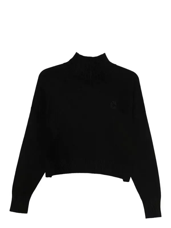 Hugo Mock-neck Sweater - Black