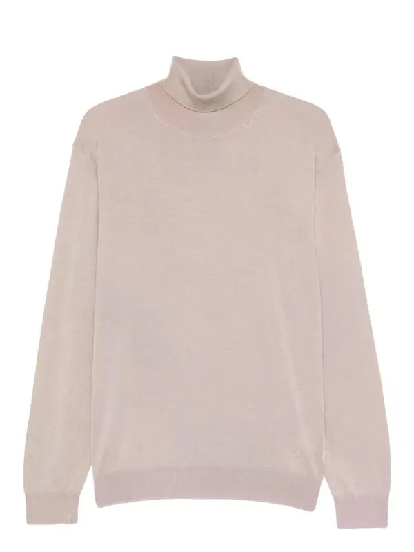MANUEL RITZ Wool Roll-neck Sweater - Neutrals