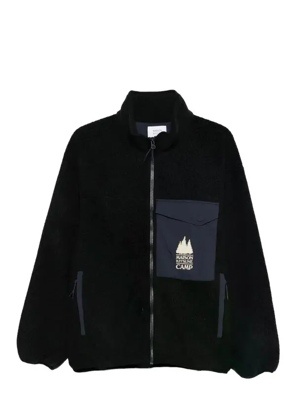 Maison Kitsuné Zip-fastening Jacket - Black