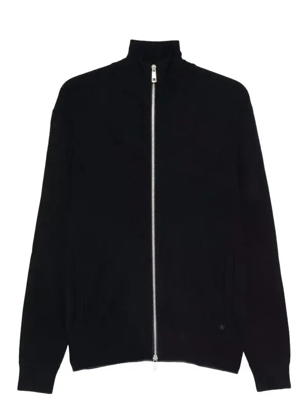 MANUEL RITZ Full-zip Cardigan - Blue