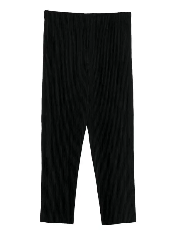 Issey Miyake Pleated Trousers - Black