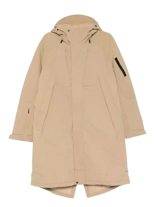 JG1 Hooded Zip Coat - Neutrals