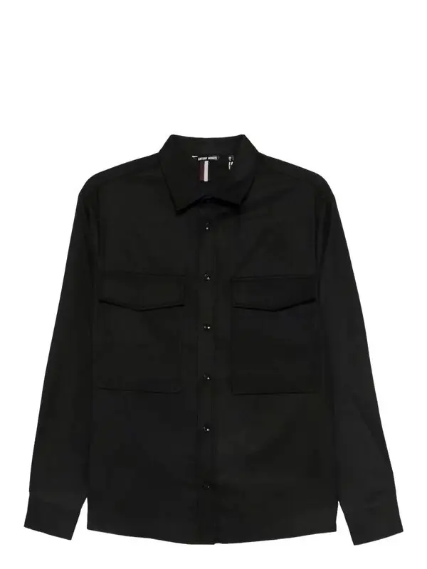 ANTONY MORATO Flap-pocket Button-up Shirt - Black