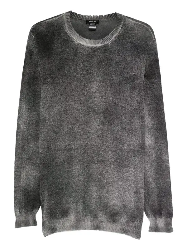 Avant Toi Crew-neck Cashmere Sweater - Grey
