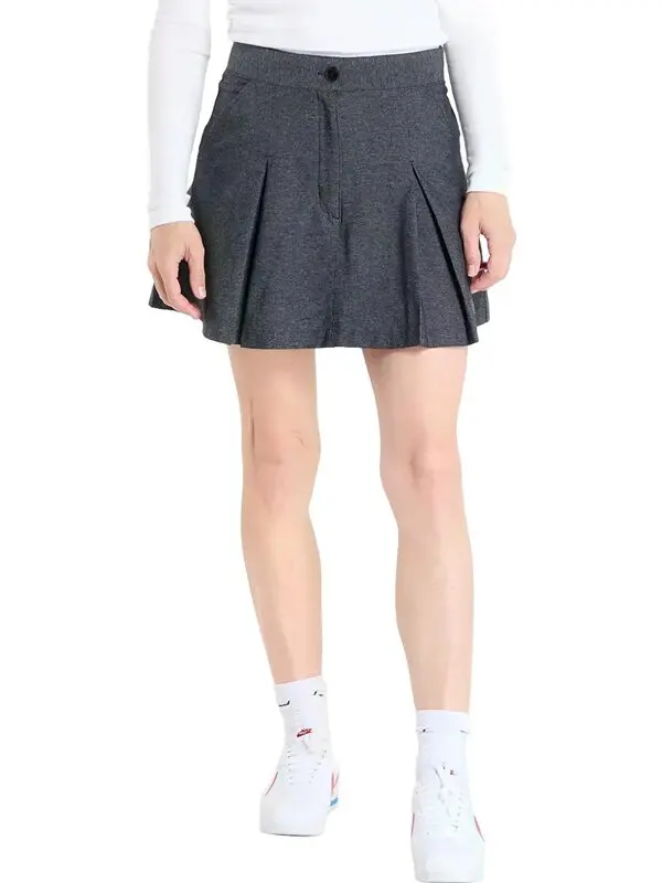 Nike Pleated Mini Skirt - Black