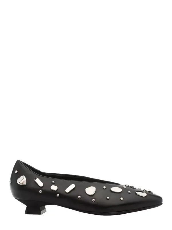 MARC ELLIS Embellished Heeled Pumps - Black