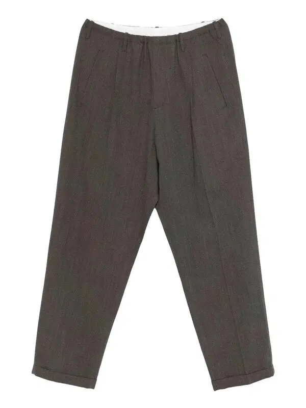 MAGLIANO Pleated Trousers - Brown
