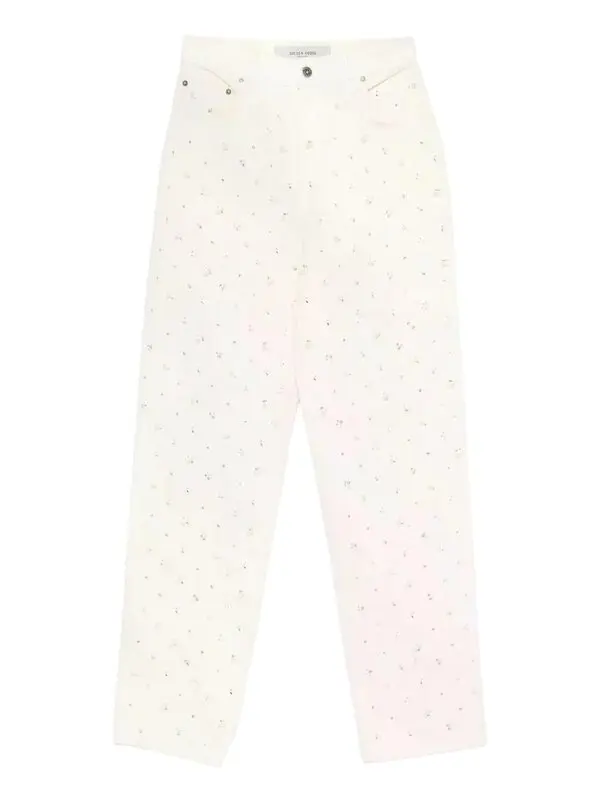 GOLDEN GOOSE Kim Trousers - White