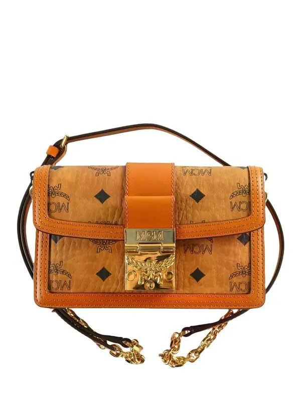 Mcm Mini Tracy Shoulder Bag - Brown