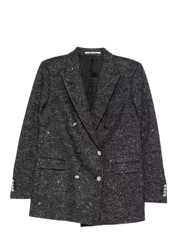 Tagliatore Double-breasted Blazer - Grey