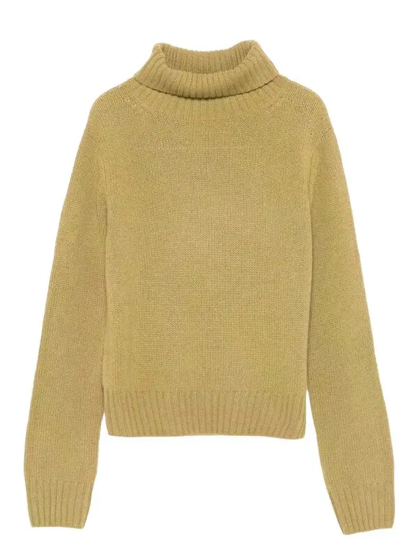 BE YOU Roll Neck Sweater - Green