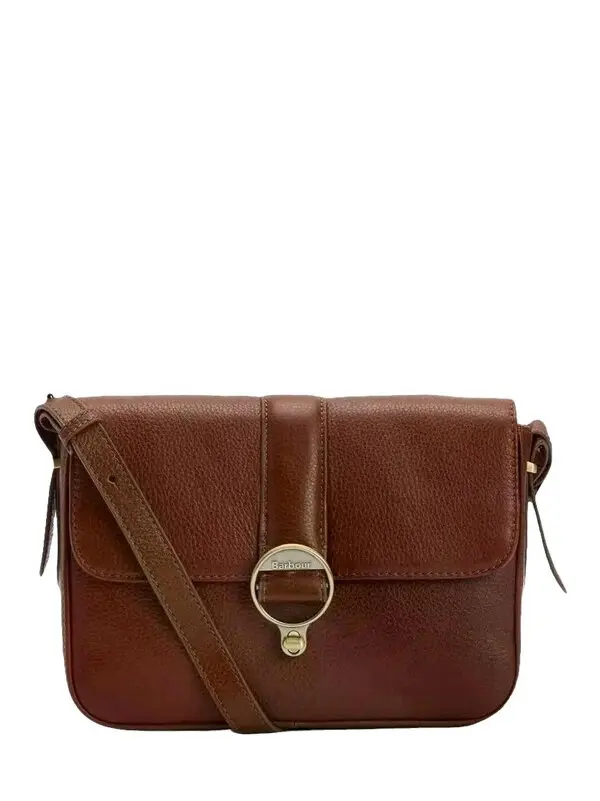 Barbour Leather Cross Body Bag - Brown