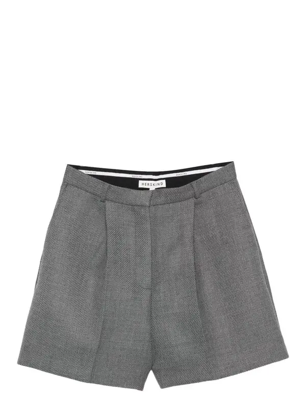 HERSKIND Tailored Shorts - Grey