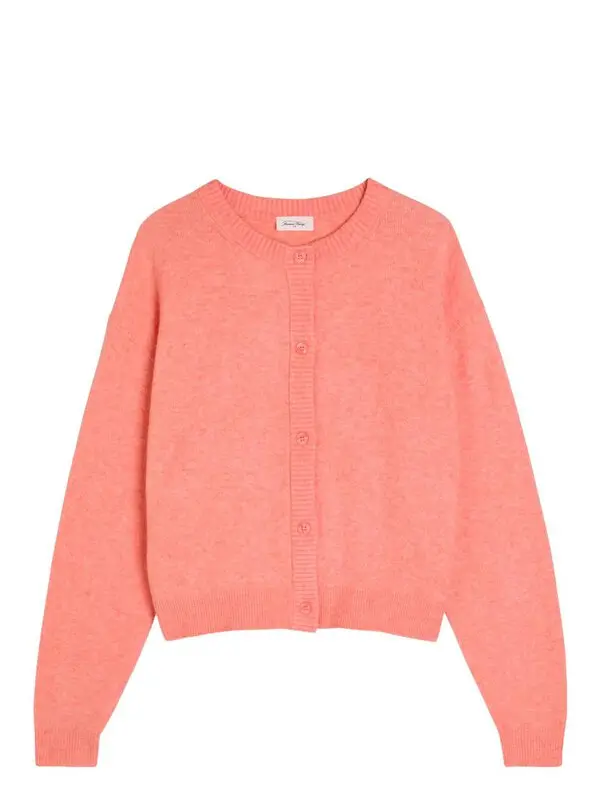 American Vintage Damsville Knit Cardigan - Coral