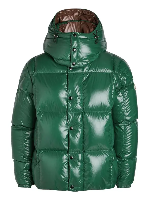 Moncler Parana Padded Nylon Jacket - Green