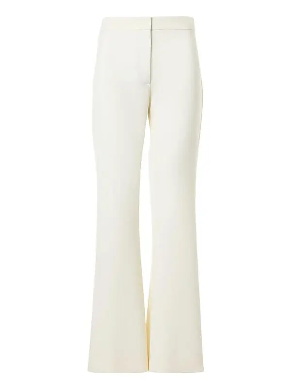 Akris Bootcut-leg Pants - Cream