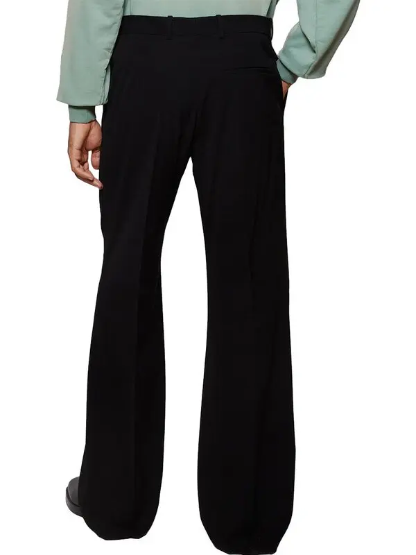 Acne Studios Tailored Flared Trousers - Black