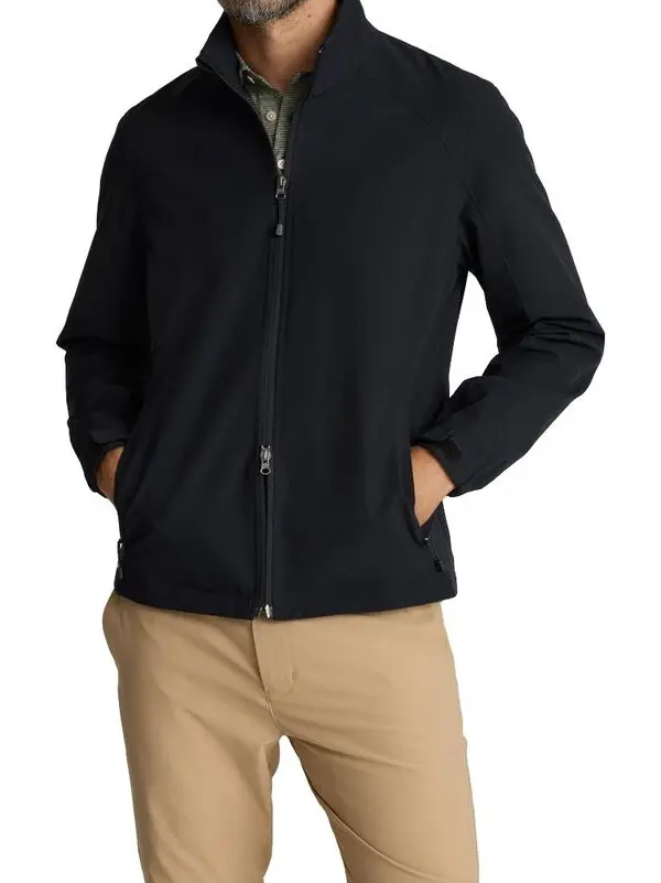 UNTUCKIT Connolly Water-resistant Tech Jacket - Black