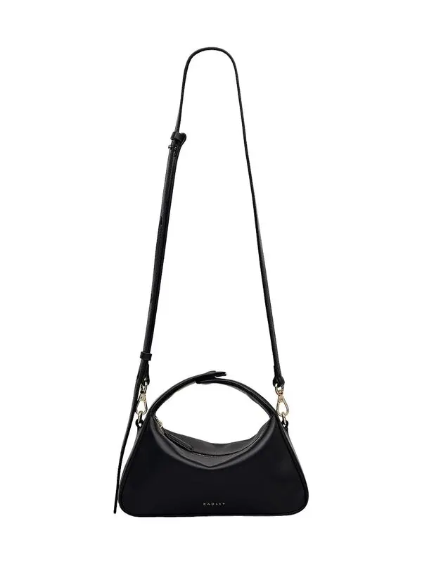 RADLEY De Beauvoir Ziptop Satchel Bag - Black