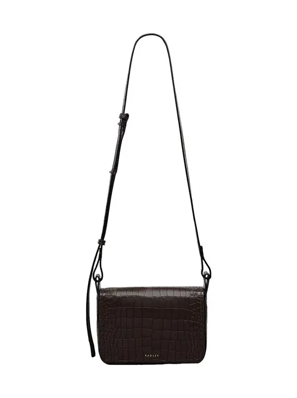 RADLEY Westwell Lane Flapover Crossbody Bag - Dark Oak