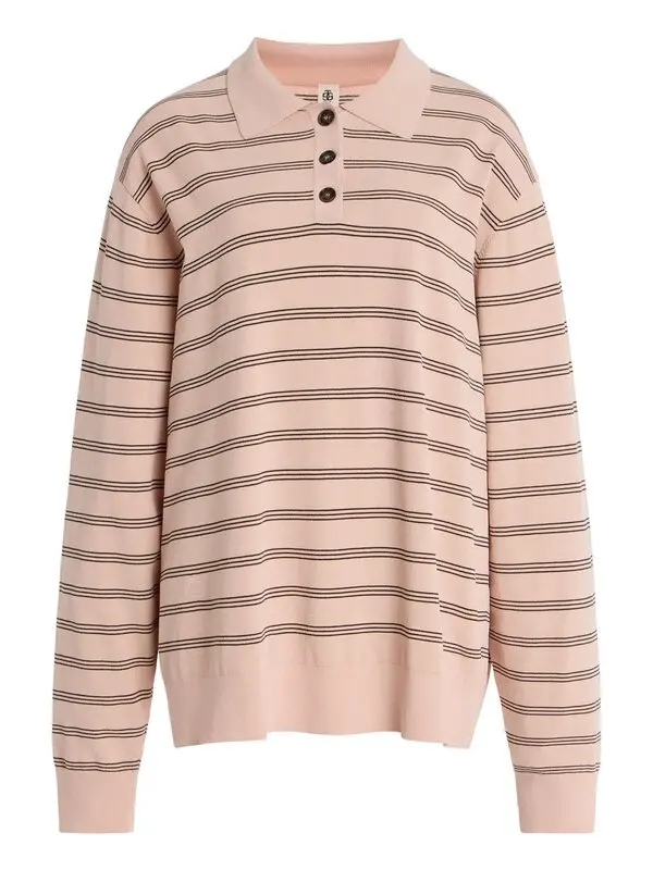 THE GARMENT Madison Polo Shirt - Stripe