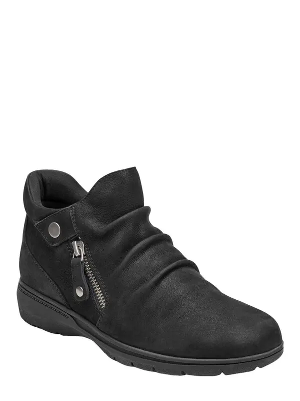 Rockport Ruched Ankle Boot - Black