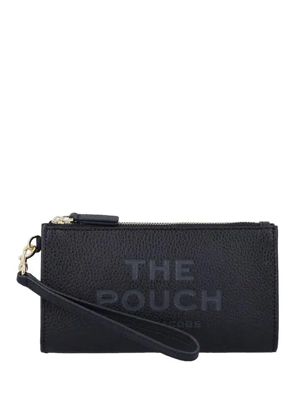 Marc Jacobs Leather Pouch - Black