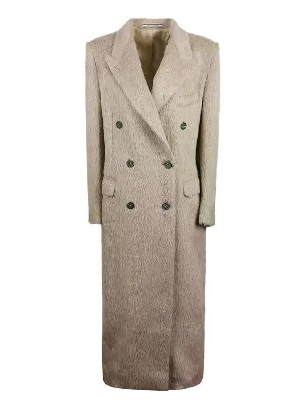 Tagliatore Double-breasted Wool Coat - Neutrals