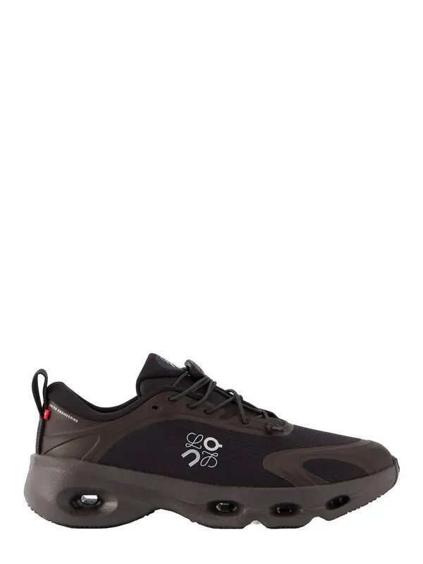 Loewe On Cloud Rubber-trimmed Sneakers - Brown