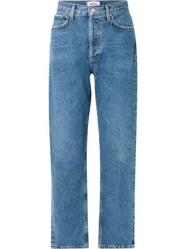 AGOLDE 90s Mid-rise Straight-leg Jeans - Blue