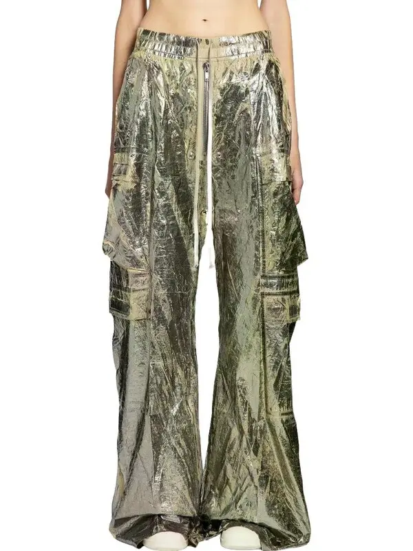 Rick Owens Double-cargo Trousers - Silver