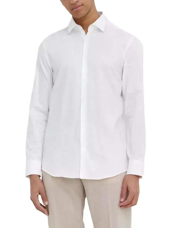 Hugo Kenno Logo Shirt - White