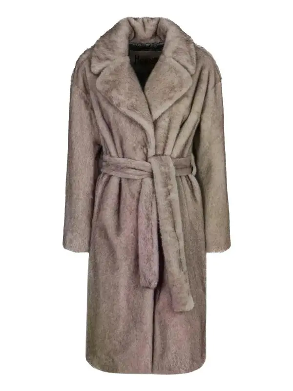 Herno Belted Coat - Neutrals