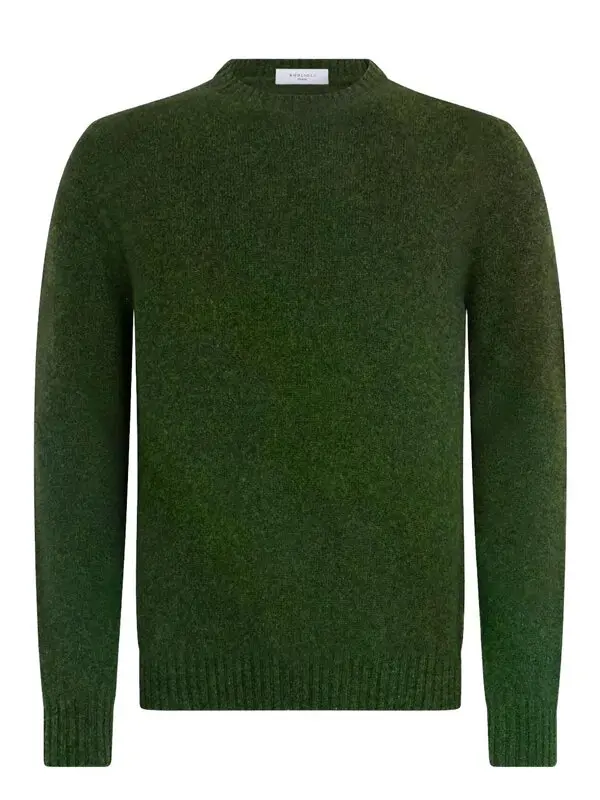 Boglioli Crew-neck Long-sleeve Sweater - Green