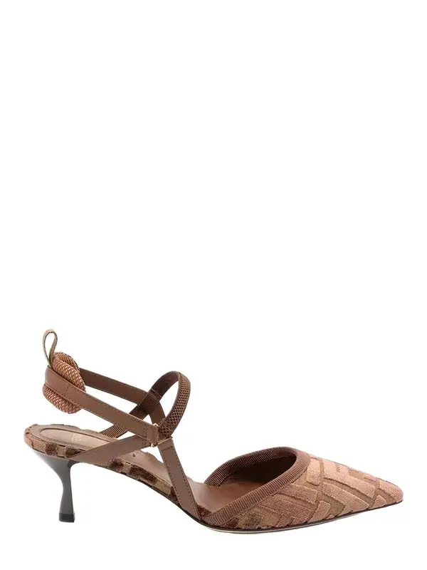 Fendi 55mm Colibrì Lite Pumps - Brown