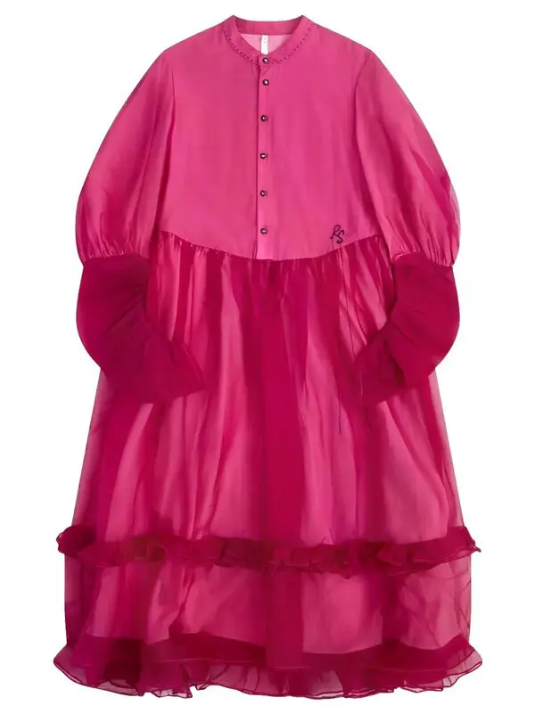 RENLI SU Ruffled Dress - Pink