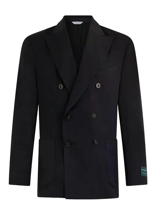 Boglioli Double-breasted Blazer - Blue