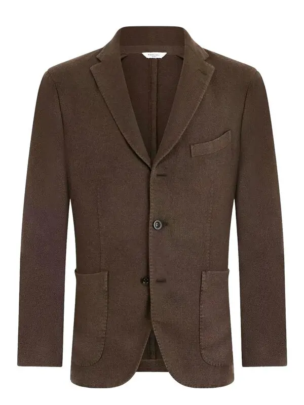 Boglioli Notched-lapel Blazer - Brown