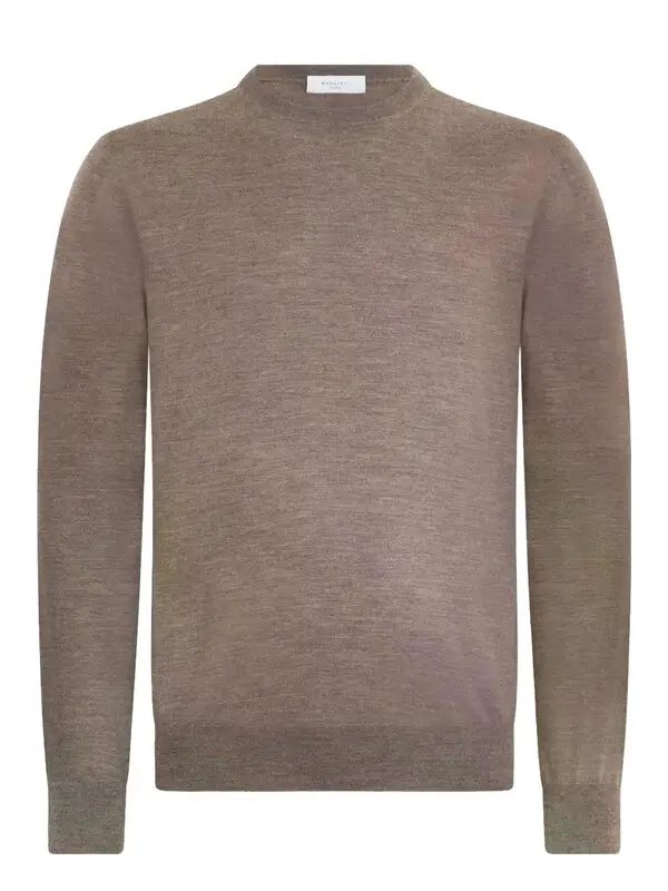 Boglioli Crew-neck Sweater - Brown