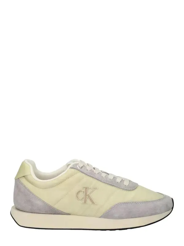 Calvin Klein Retro Runner Sneakers - Yellow