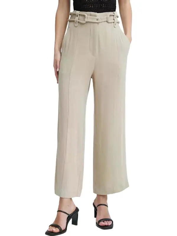 IRO PARIS Vimiel Belted Trousers - Neutrals