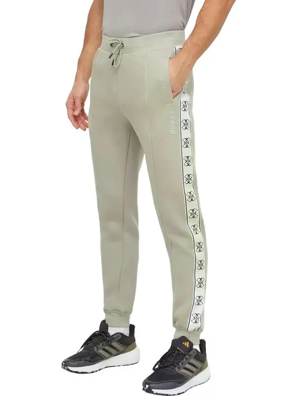 Guess Tape-detail Track Pants - Grey