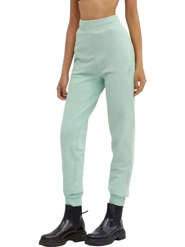 Hugo Embroidered Trousers - Green
