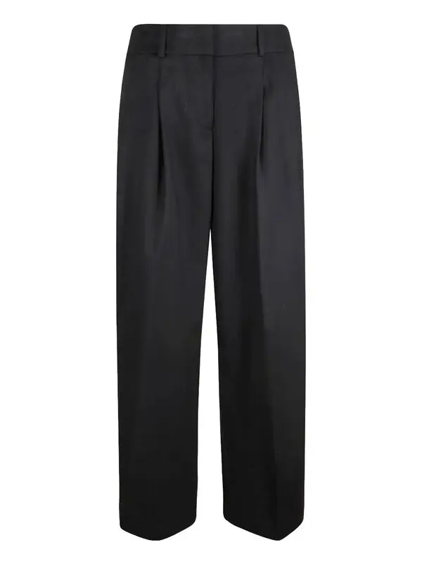 Peserico Pleated Front Trousers - Black