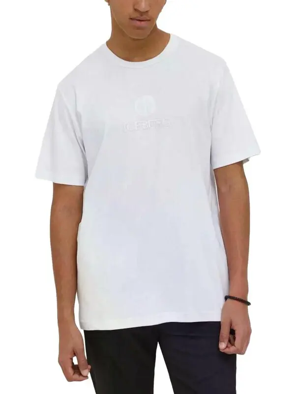 Iceberg Logo T-shirt - White