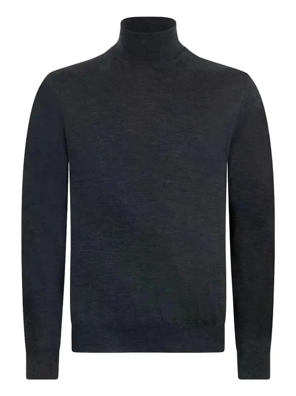 Boglioli Long-sleeve Roll-neck Sweater - Grey