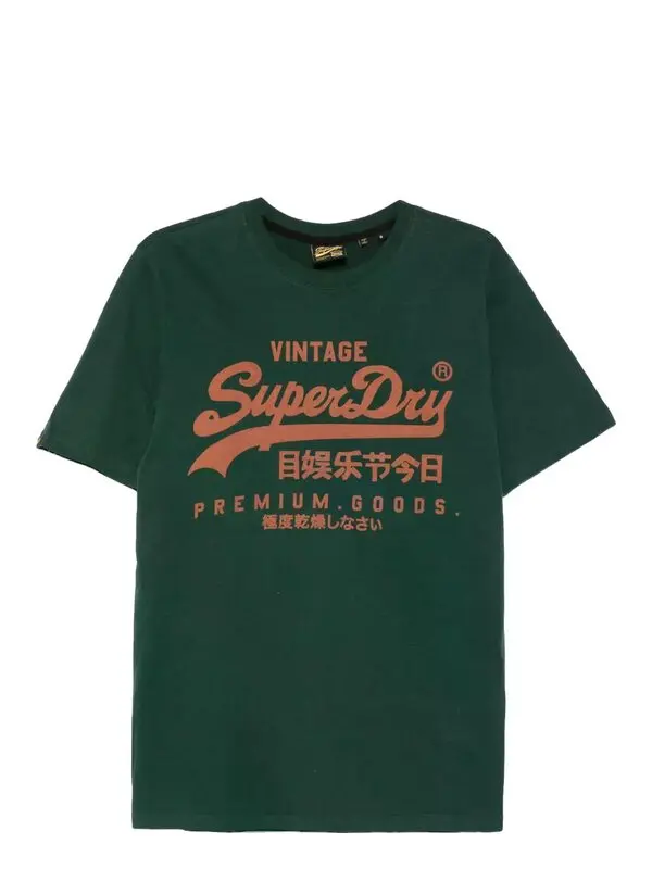 Superdry Logo-print T-shirt - Green